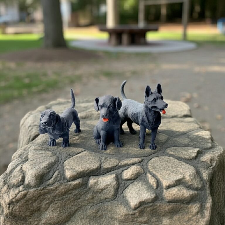 Lava Statues Volcano Etna Sicily Dog - Etna in Sydney