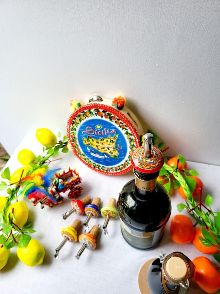 Sicilian Ceramic Stainless Steel Pouring Cap - Etna in Sydney