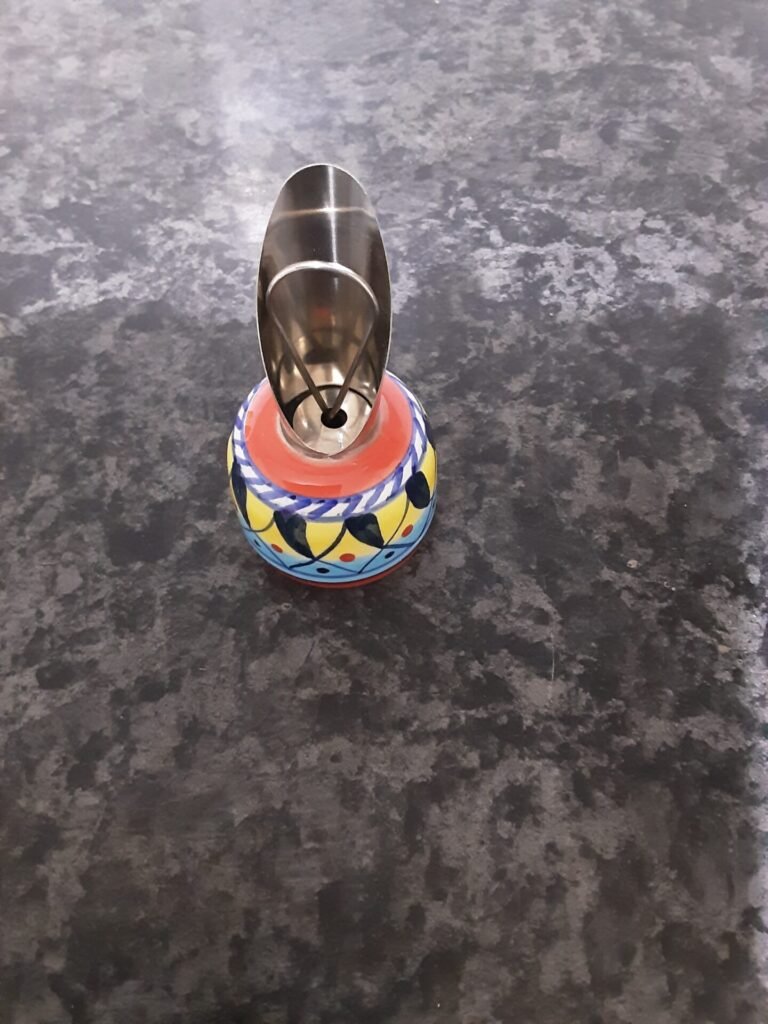 Sicilian Ceramic wine Stainless Steel Pouring Cap - Etna in Sydney